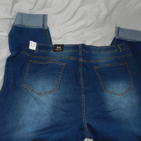 Eighty Eight | Jeans | Eighty Eight Stone Washed Distressed High Rise ...